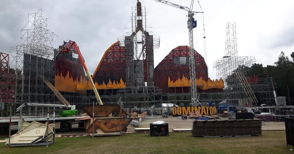 RINGSCAFF mainstage at Dominator Festival 2022