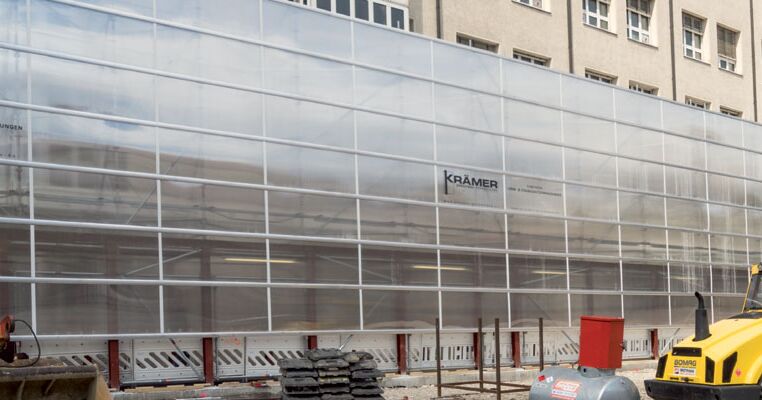 Construction site protection SCAFFGUARD by Scafom-rux