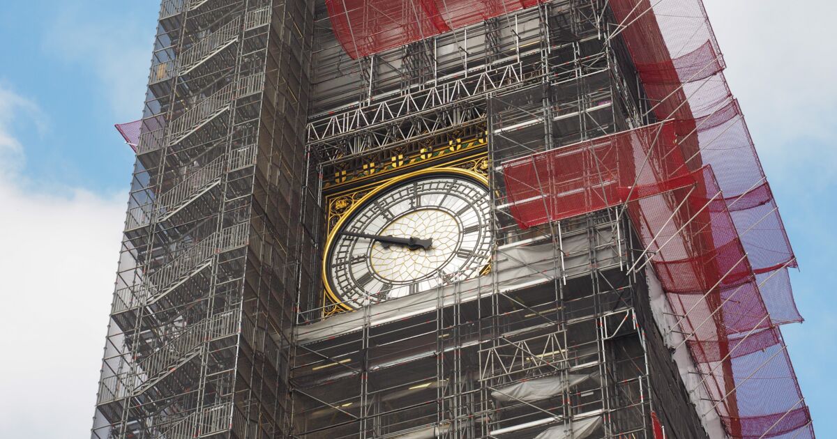 Impressive scaffolding projects at the world's most famous landmarks