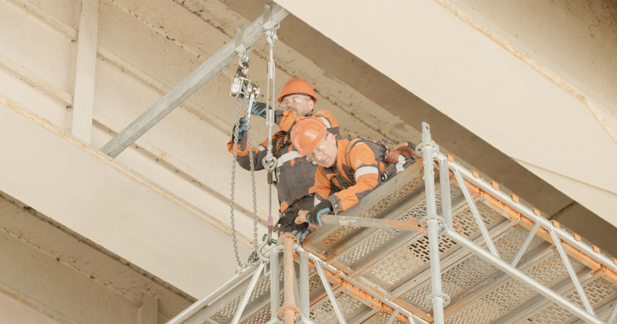 What makes a good suspended scaffold
