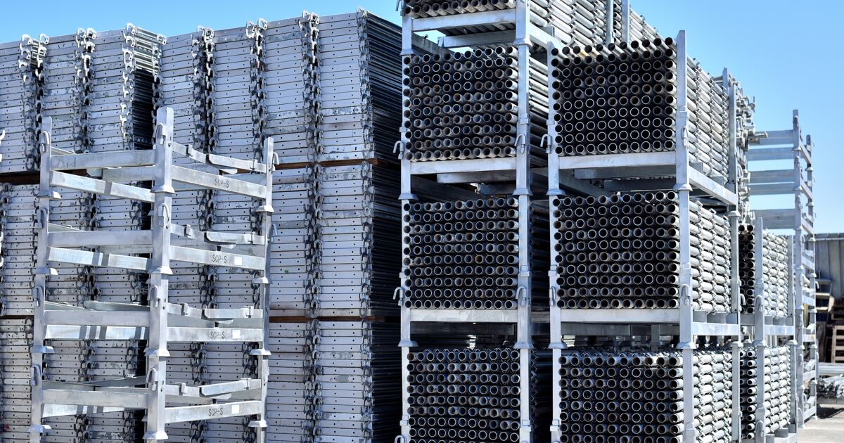 Guide for return of rented scaffold material: what you should avoid doing