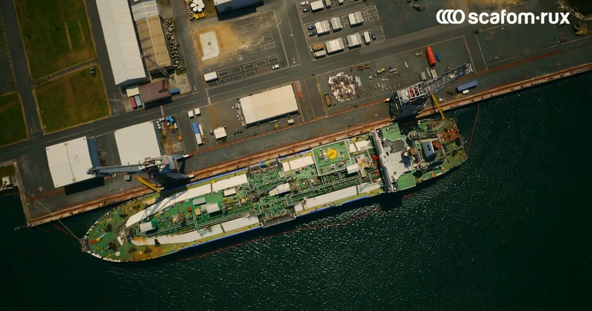 How to get 800 tons of scaffolding inside a LNG carrier? - Part 1